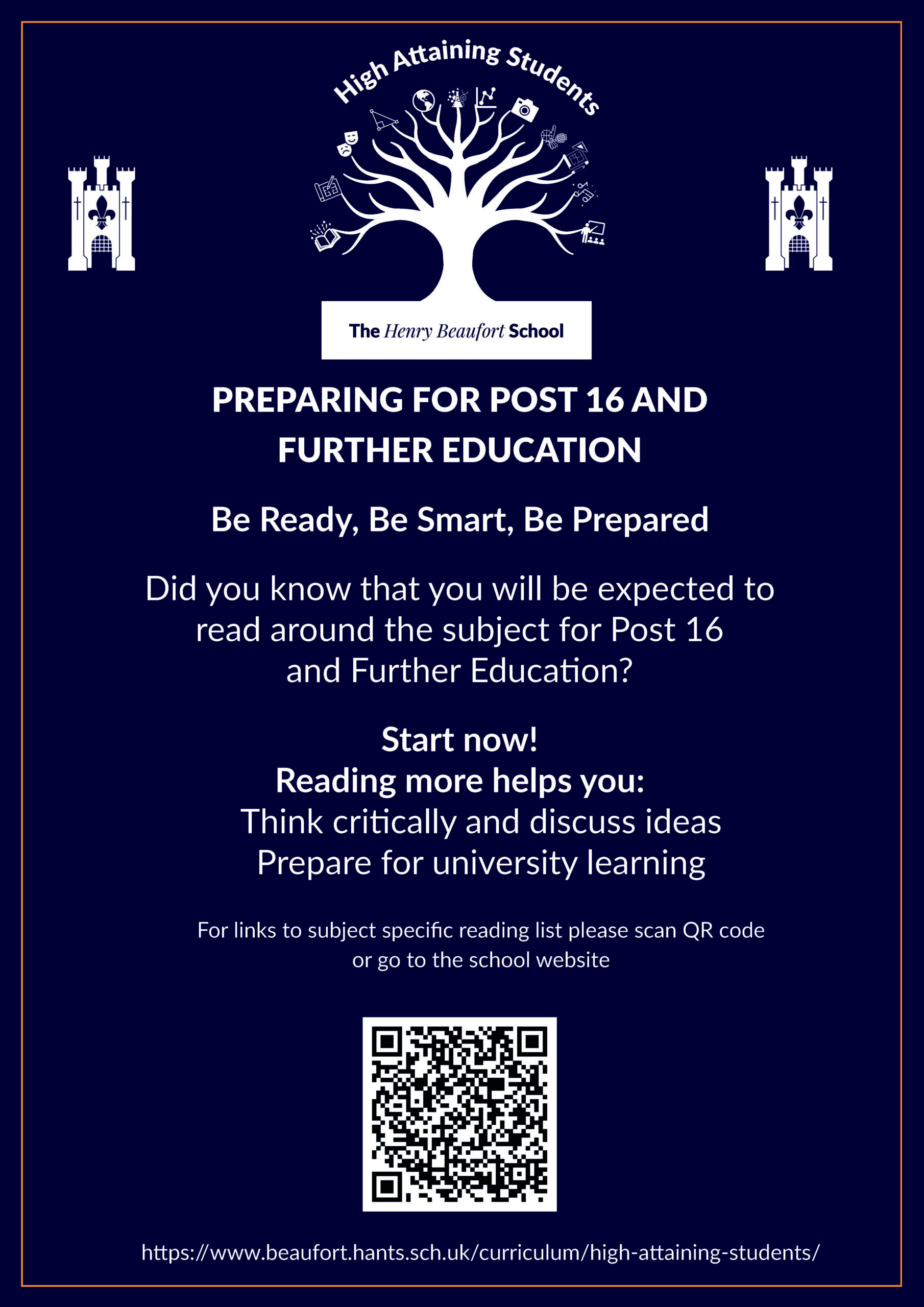 High Attaining Students Recommended Reading | The Henry Beaufort School